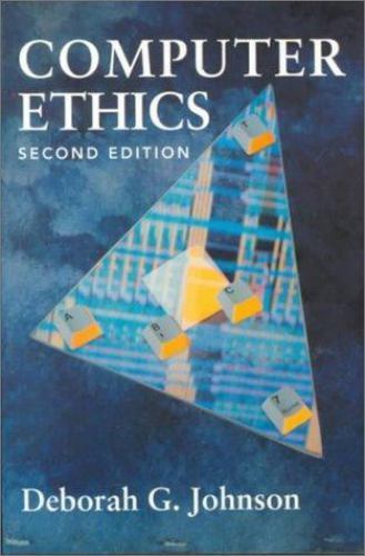 Computer Ethics by Deborah G. Johnson 9780132903394| eBay