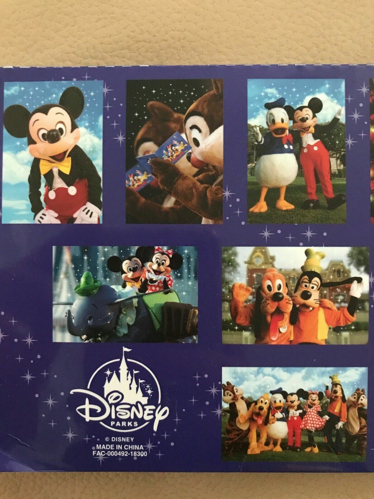 New Walt Disney World Parks Mickey and Friends Deluxe Postcard Set of ...