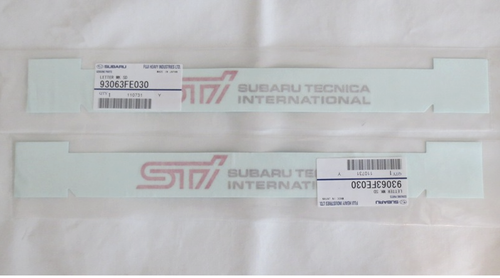 Genuine Subaru 05-07 Impreza WRX 93063FE030 x2 STi Side Door STi ...