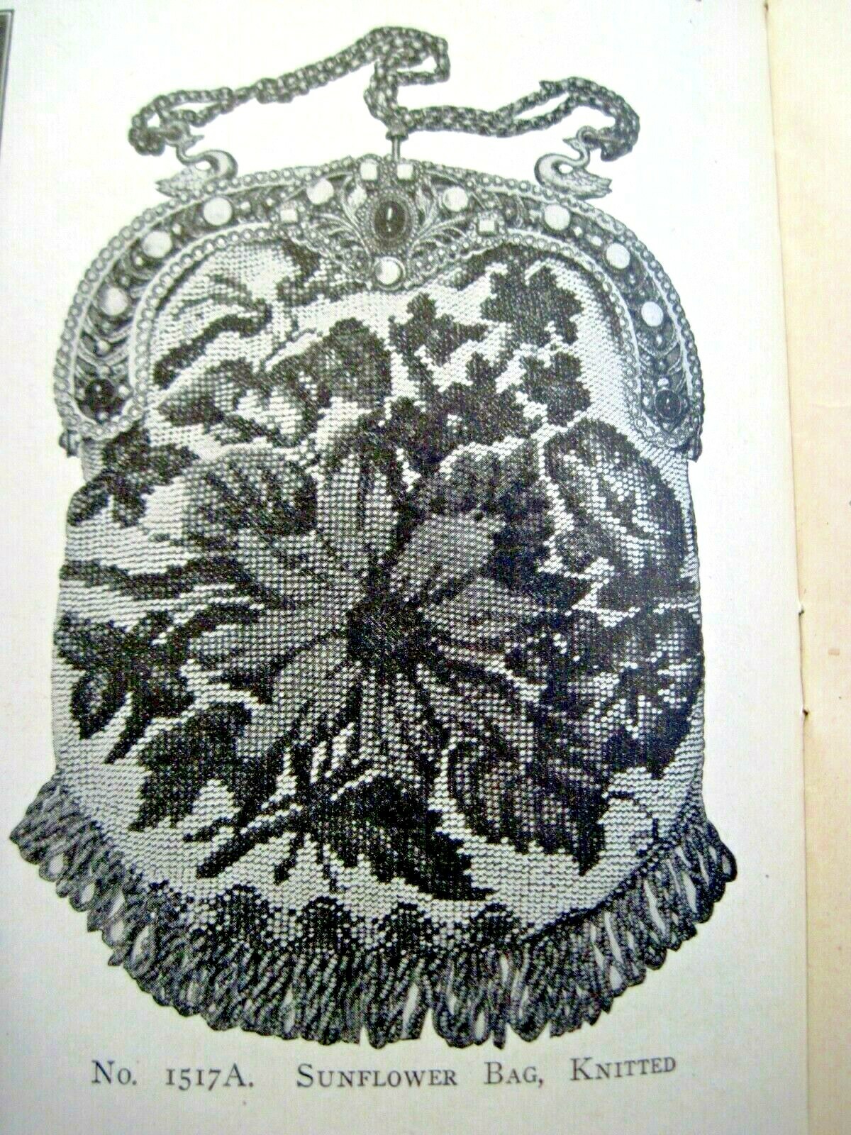 1912 Booklet "Priscilla Bead Work Book" Illustrated Guide to Beaded ...