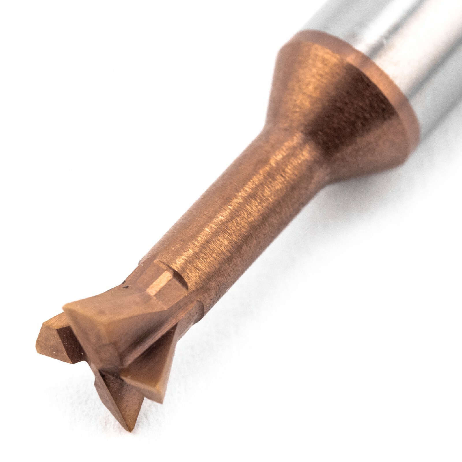 6mm 60 Degree 4 Flute Dovetail End Mill HRC58 Carbide Steel Cutter Tool ...