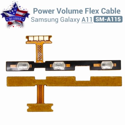 Power Volume Button Flex Cable Replacement For Samsung Galaxy A11 SM ...