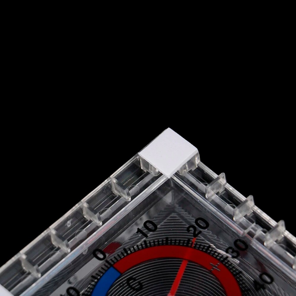 Transparent Temperature Thermometer Square Wall thermometer Home | eBay