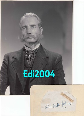 COLIN KEITH-JOHNSTON Vintage Original 1948 Photo & signed RARE ...