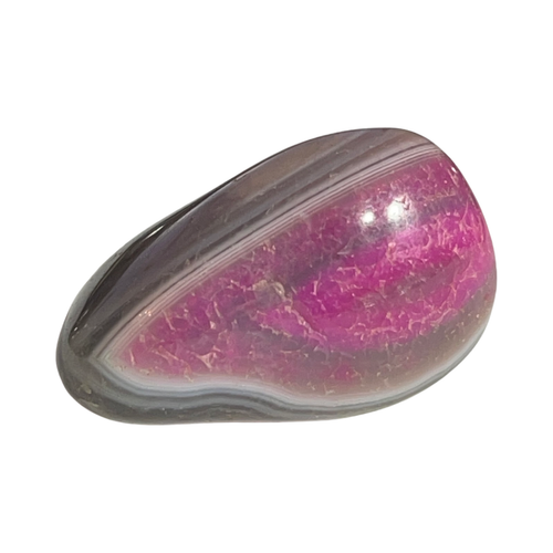 Pink Agate - Tumbled Stone - B | eBay Australia