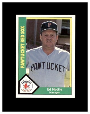1990 Pawtucket Red Sox CMC #10 ED NOTTLE | eBay