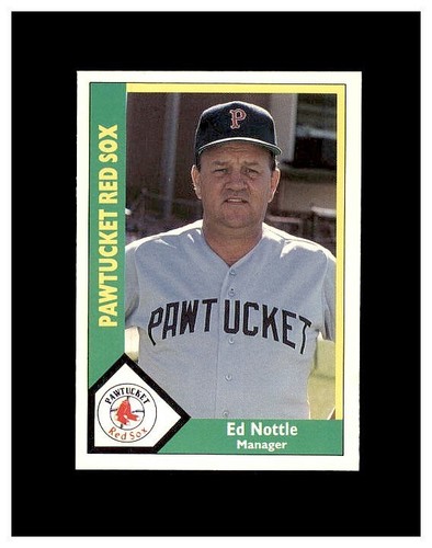 1990 Pawtucket Red Sox CMC #10 ED NOTTLE | eBay