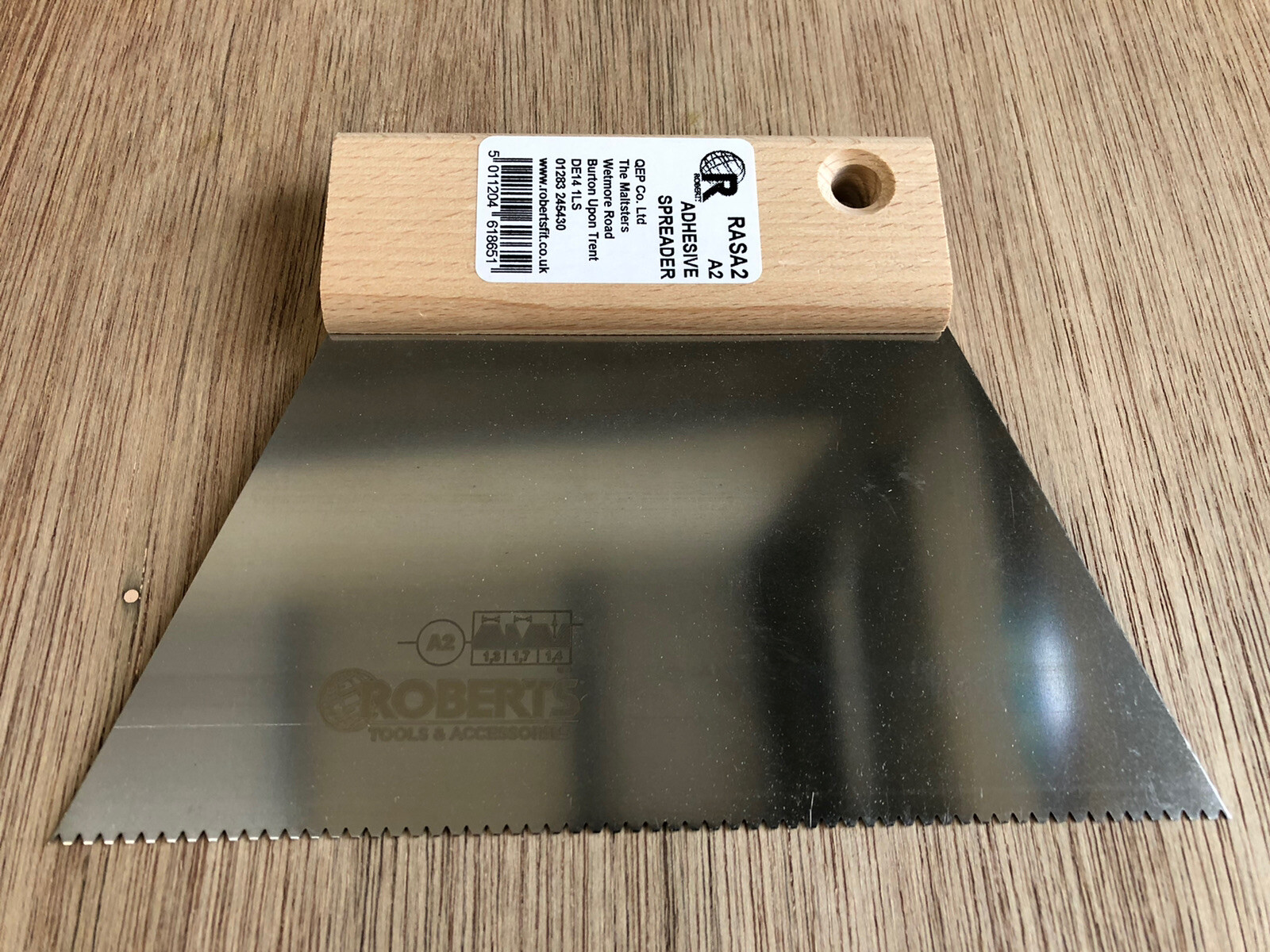 Roberts Adhesive Spreader A2 Size Karndean Amtico/ 180 mm Wide/ Small ...