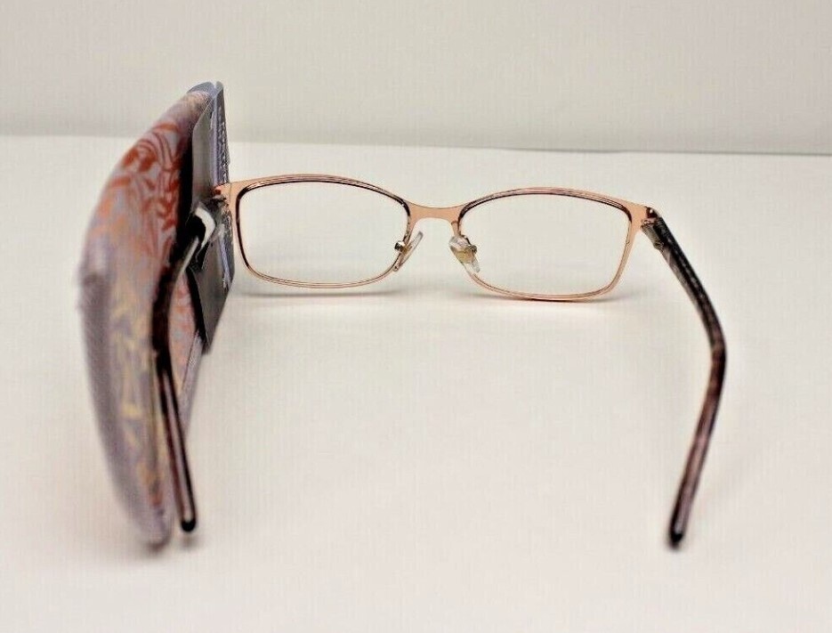 Foster Grant Rose Gold Reading Glasses w. Soft Case Jocelyn | eBay