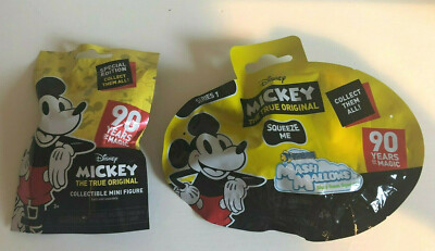 2 Disney Mickey Mouse Characters Special Edition Mash Mallow Mashems ...