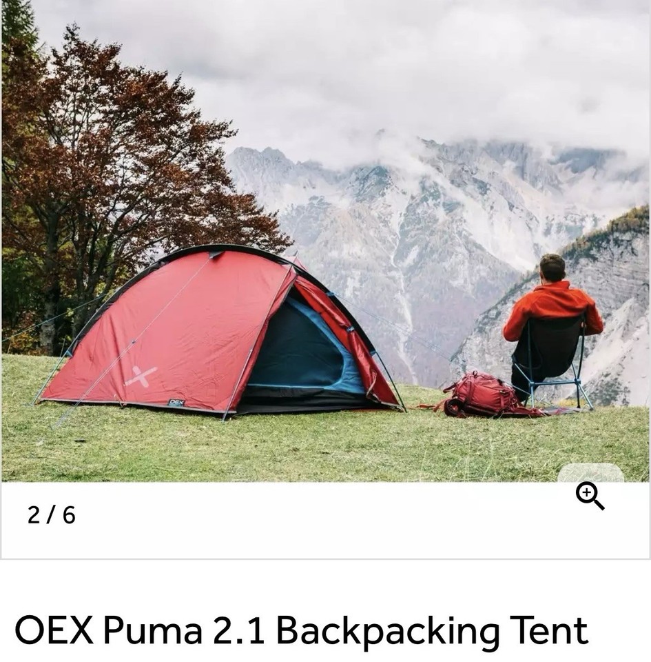 OEX Puma 2.1 Tent | eBay UK