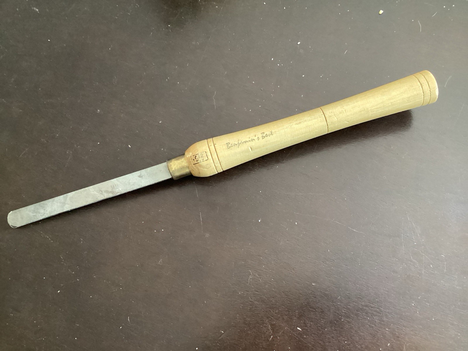 Benjamins Best 1/2" HSS M2 Spear Scraper Woodworking Wood Turning Tool ...