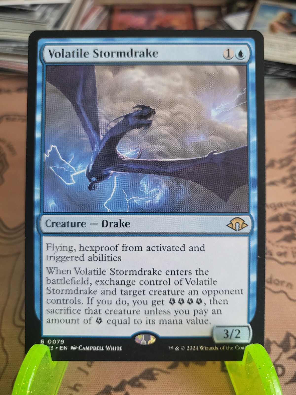 MTG Volatile Stormdrake Modern Horizons 3 0079 Regular Rare NM | eBay