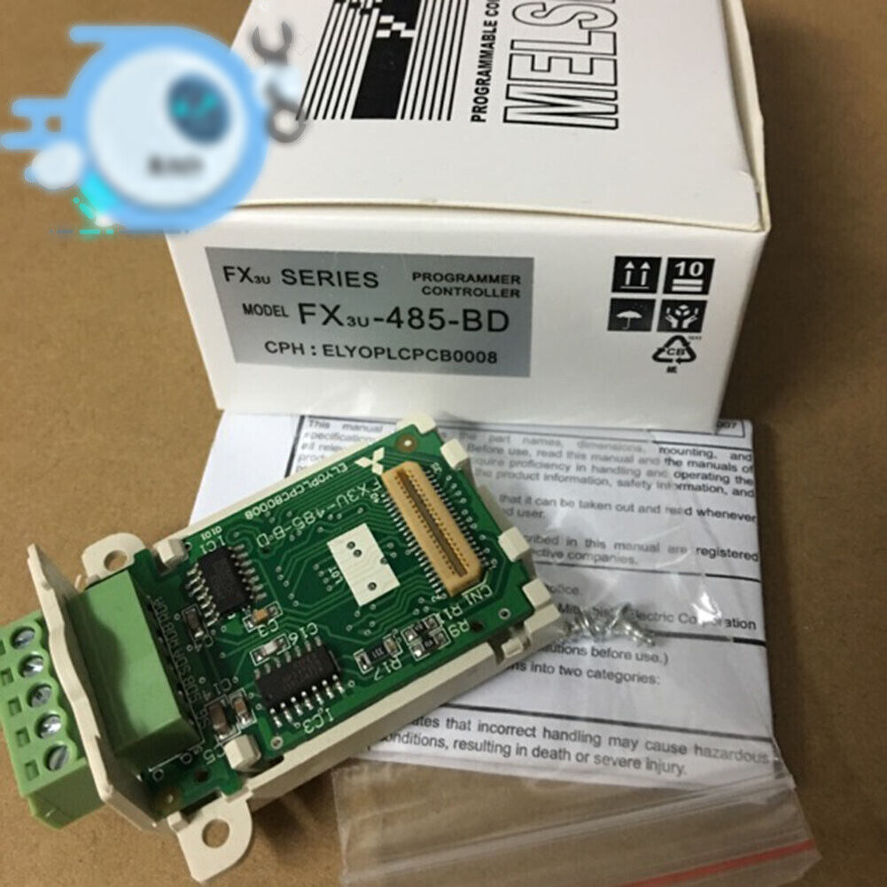 New In Box Mitsubishi FX3U-485-BD Communication Board FX3U485BD | eBay