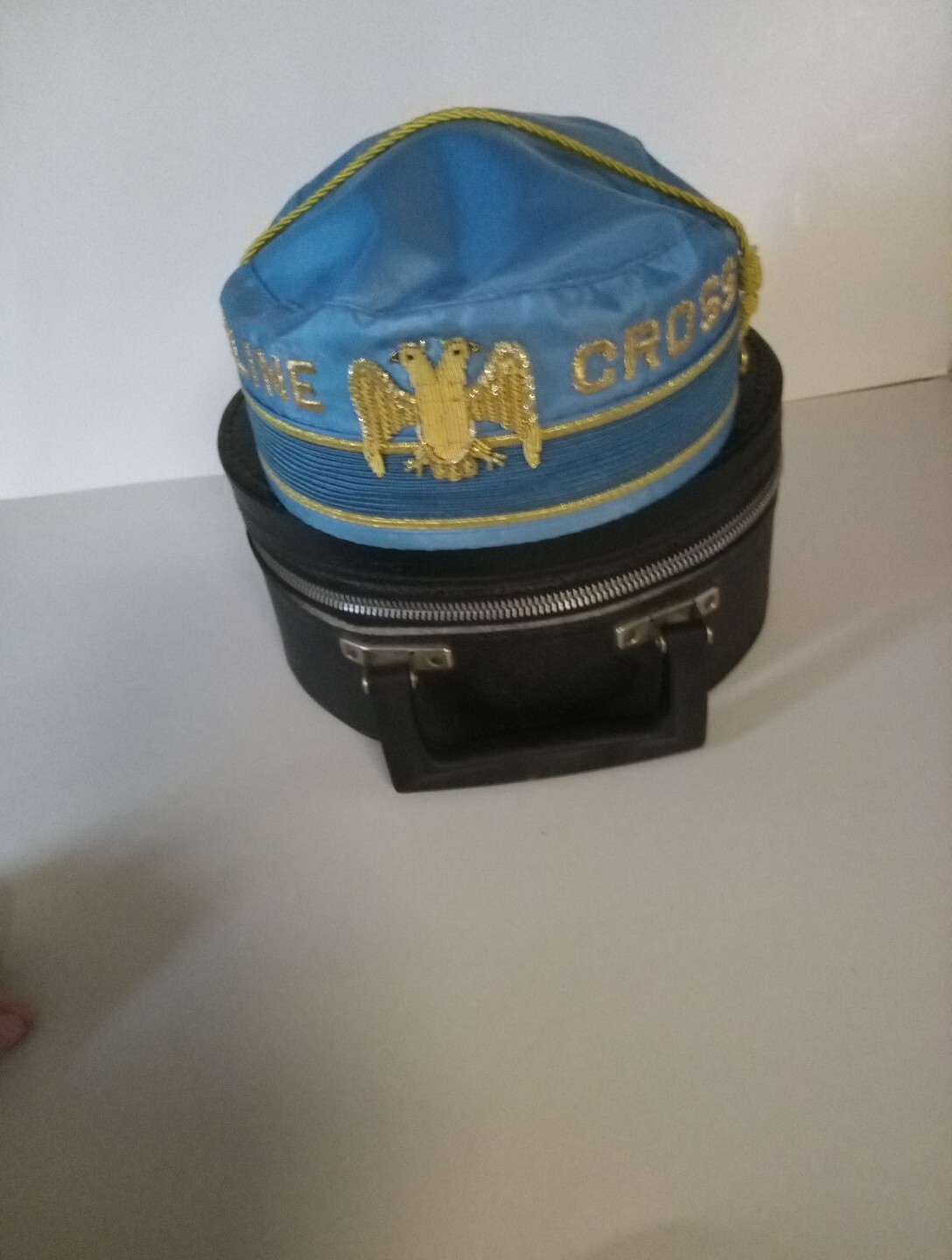 Light Blue Mason? Cap With Case,Moline Cross,NLR Co.,… - Gem