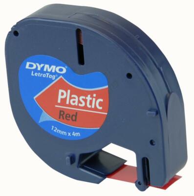 Tapeplastic Red Letra Tag, Label Printer Tape, Office Consumables ...