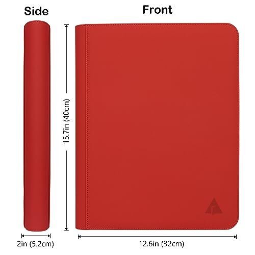 720 Pockets Toploader Binder Hold Toploaders 3 Rings Double-Sided ...