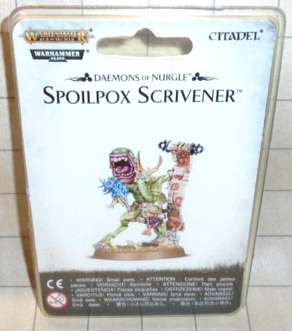 Daemons of Nurgle Spoilpox Scrivener Warhammer 40k Games Workshop for ...