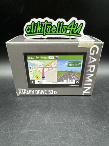 GARMIN DRIVE 53 EX 5" GPS NAVIGATOR NEW IN BOX RC0724OY (DRP017442) | eBay