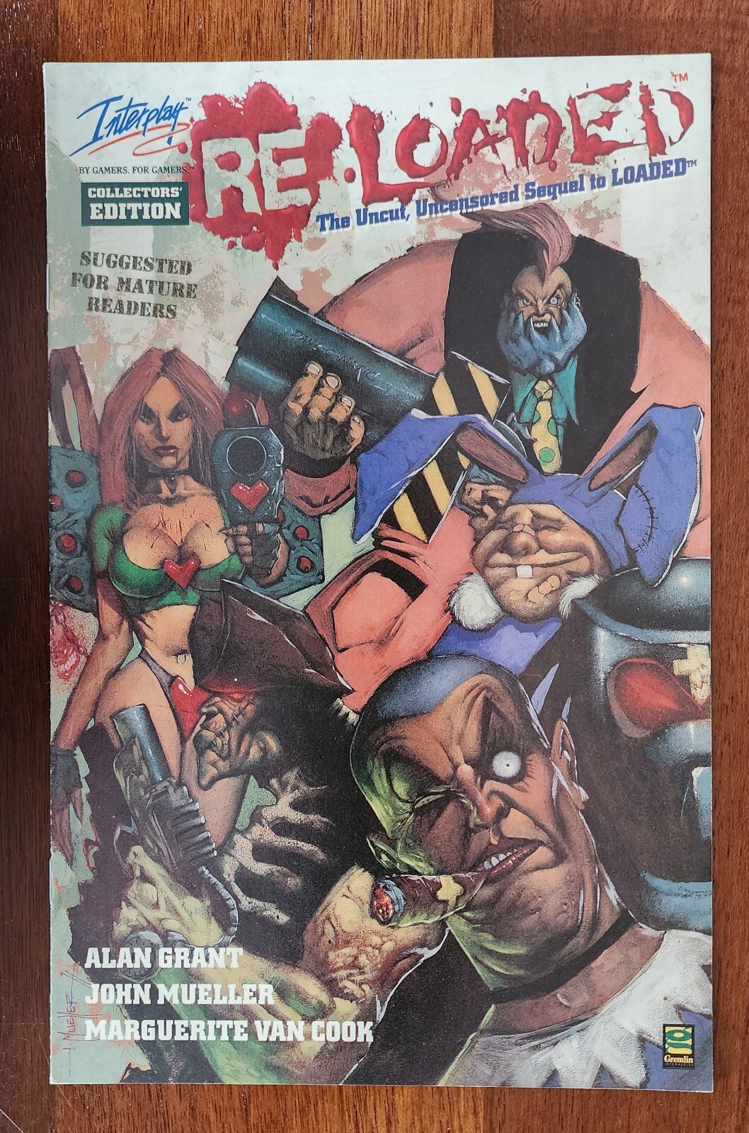 COMIC BOOK - DC COMICS - RE-LOADED #1 GAMERS COLLECTORS EDITION ...