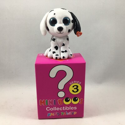 TY Beanie Boos Mini Boo FETCH Dalmatian Dog Series 3 Collectible Figure ...