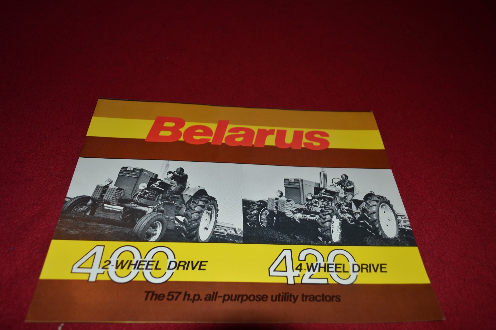 Belarus 420 400 Tractor Dealers Brochure DCPA5 | eBay