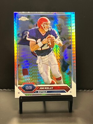 2023 Topps Composite Jim Kelly Chrome Prism Refractor Bills 46 | eBay
