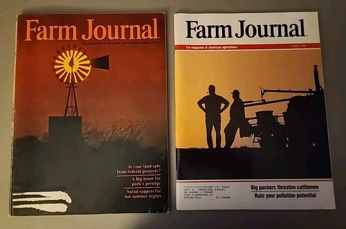 Farm Journal Magazine August 1972 and April 1990 Agriculture | eBay