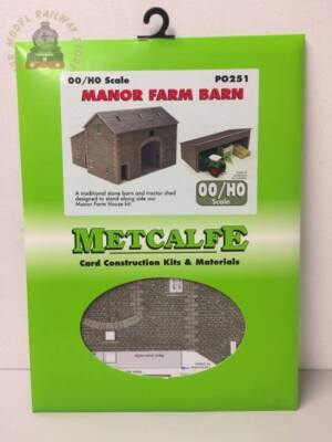 Metcalfe PO251 Manor Farm Barn & Tractor Shed - OO Gauge | eBay UK