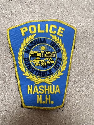 Nashua NH Police Shoulder Patch New Hampshire Gate City | eBay