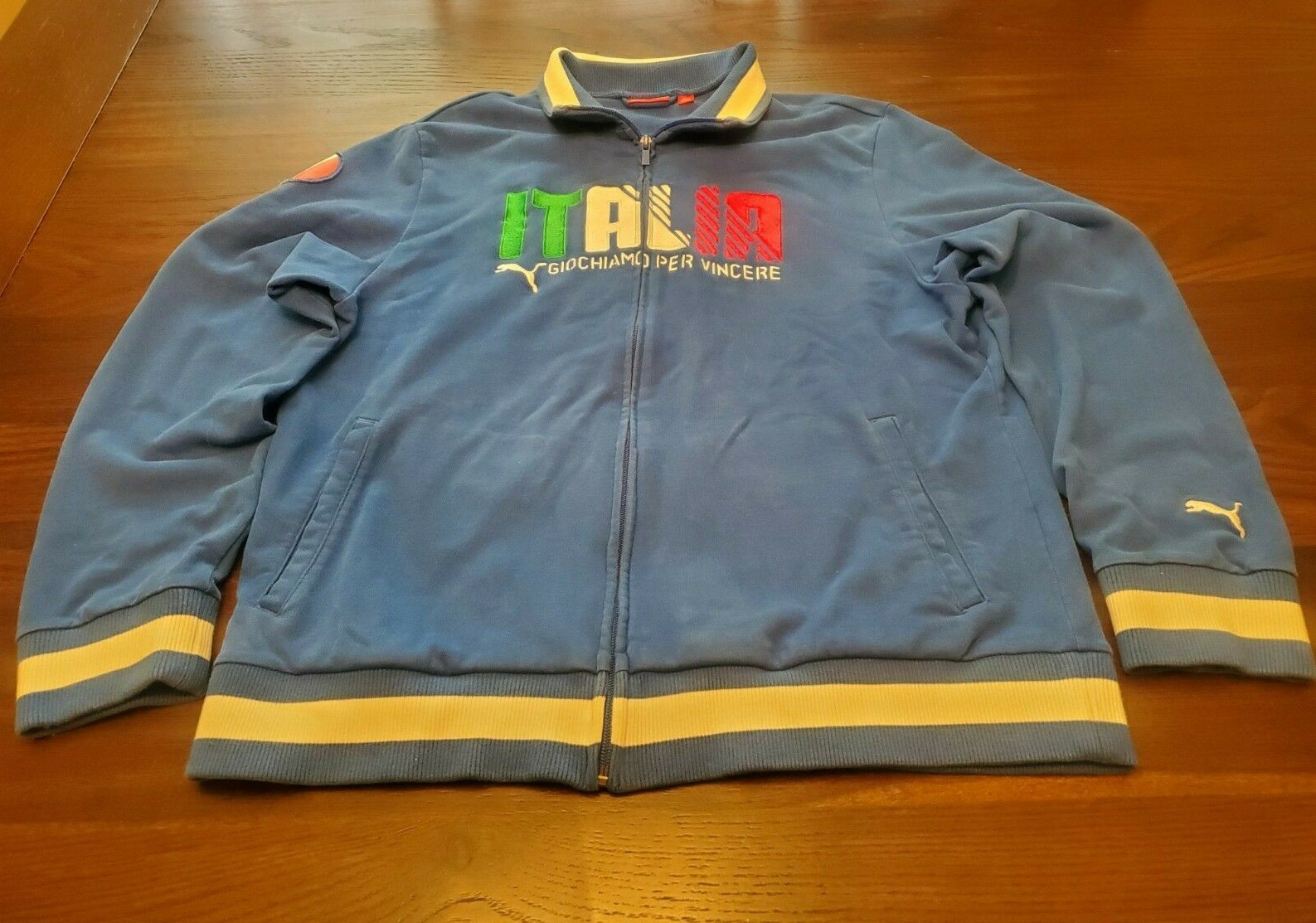 Puma Italia Gioca Per Vincere Men's Track Jacket L Lo… - Gem