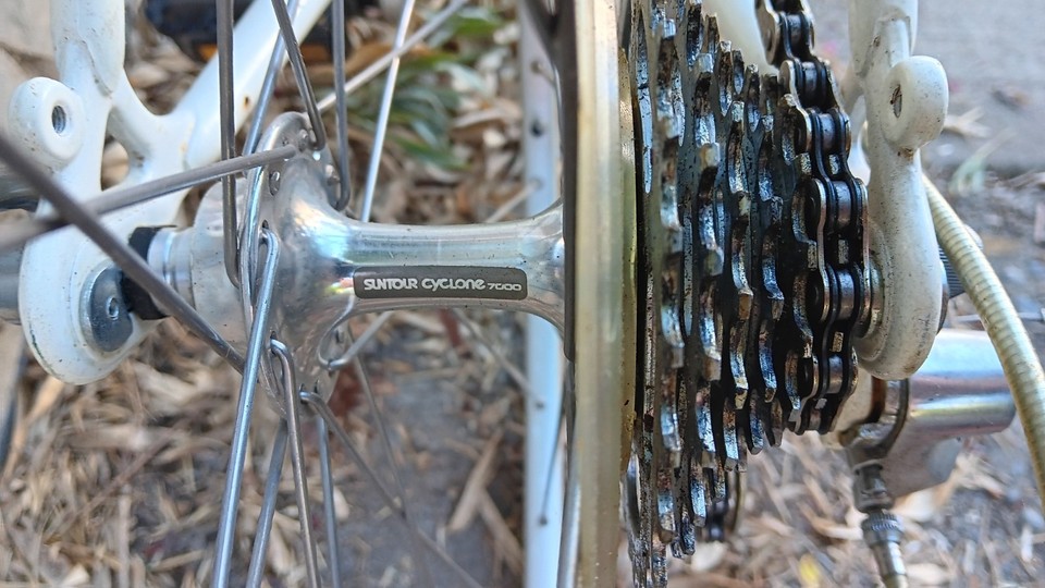 43cm ~1989 Georgena Terry Despatch Vintage City Road Bike Suntour ...