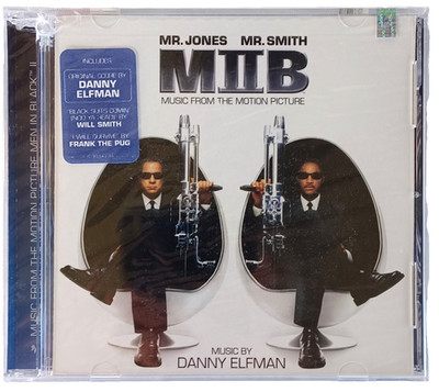 MEN IN BLACK II - DANNY ELFMAN - COLUMBIA -CD SOUNDTRACK + HYPE STICKER ...