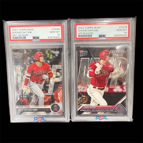 Topps Now Shohei Ohtani MVP PSA10 2-Pack | eBay UK