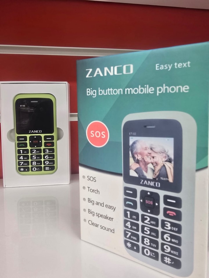 ZANCO BIG BUTTON EASY TEXT 2 MOBILE PHON | eBay UK