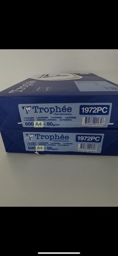 Trophee A4 Paper 80gsm Lavender 1972PC Claire Fontaine | eBay UK