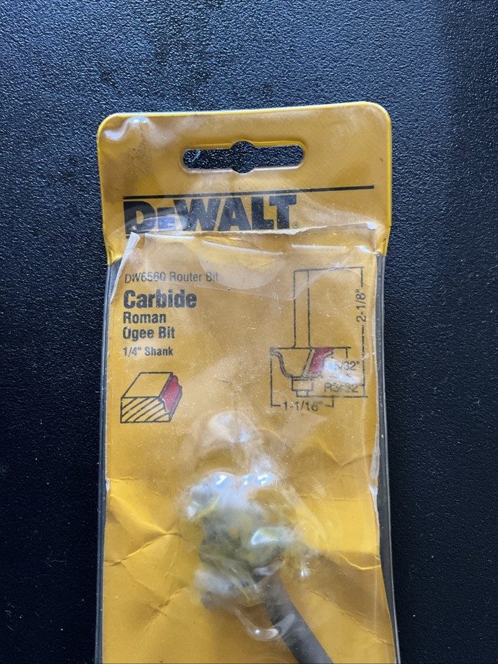 DeWALT Carbide Roman Ogre Bit 1/4” Shank | eBay