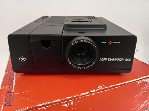 AGFA DIAMATOR 1500 Black Autofocus 35mm Electric Slide Projector w ...
