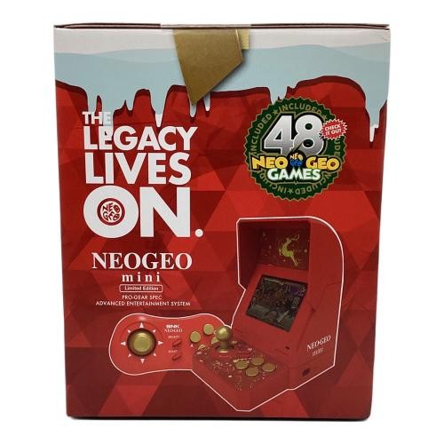 SNK Neo-Geo Mini Neogeo Console Christmas Limited Edition [Unopened] | eBay