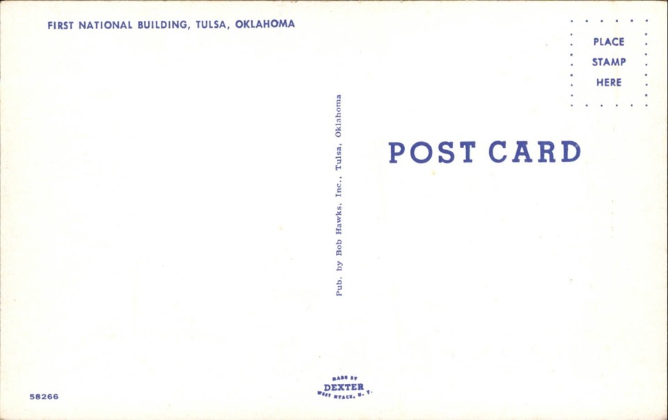 First National Building Tulsa Oklahoma vintage postcard g417 | eBay