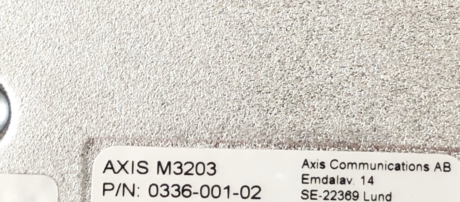 Lot of 2x Axis M3203 Network Cameras - Black | eBay