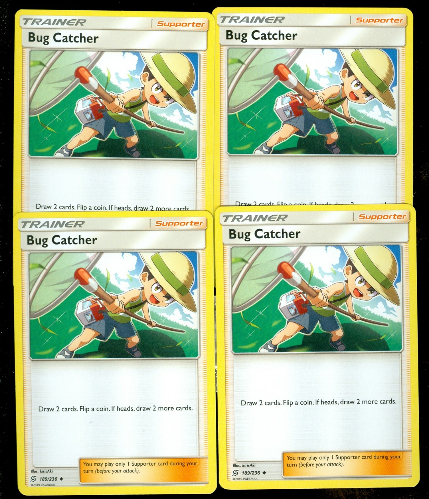 Pokemon BUG CATCHER 189/236 Unified Minds - - MINT 4X | eBay