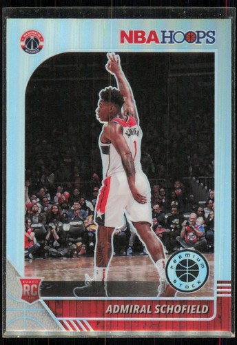 2019-20 Raw Admiral Schofield Rookie Washington Wizards #231 Silver ...