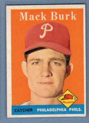 1958 Topps #278 Mack Burk EX GO172 | eBay