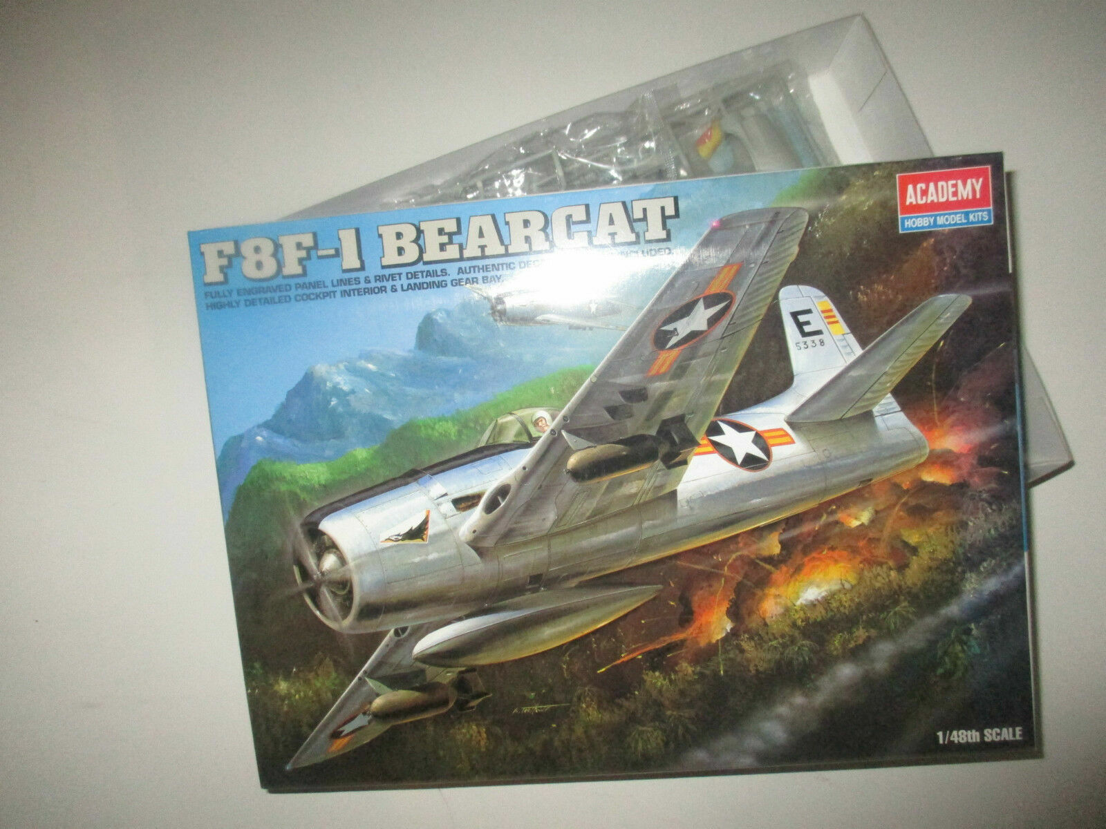 Academy 1/48 Grumman F8F-1 Bearcat Fighter Kit model kit | eBay