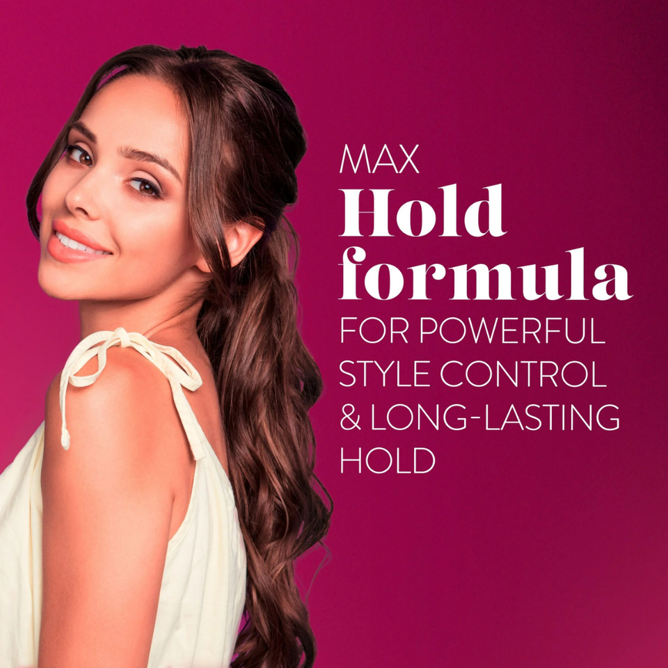 3pk Suave Max Hold Hairspray, Non Aerosol, Long Lasting Hold & Control ...