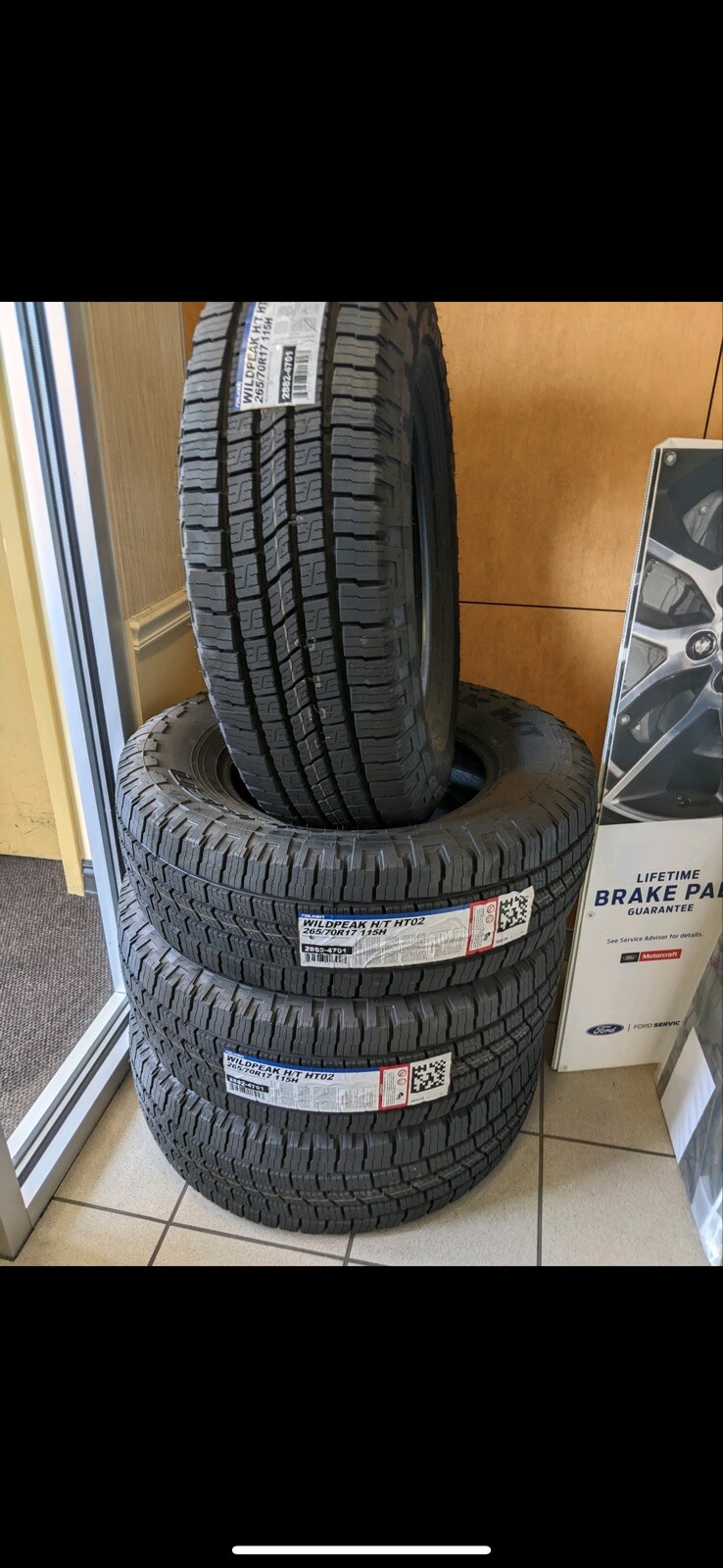 Set of (4) Brand New Falken Wildpeak HT02 265/70R17 Tires | eBay