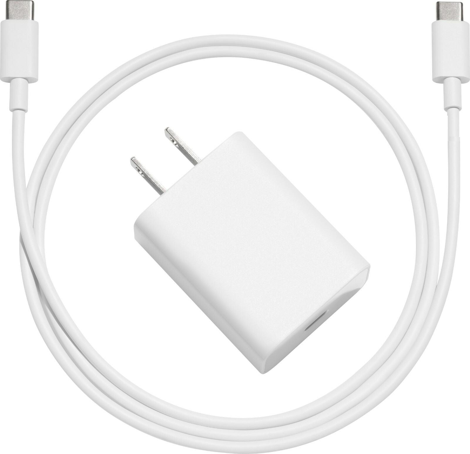 Google 18W USB-C White Rapid Charger for Pixel Devices and Apple iPhone ...