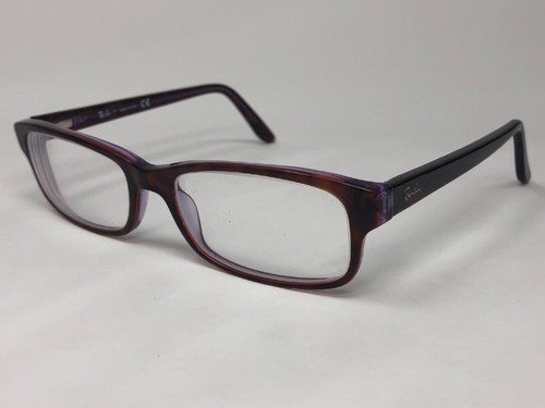 RAY-BAN RB5187 2442 Eyeglasses Frame 52-16-140 Tortoise/Purple Crystal ...