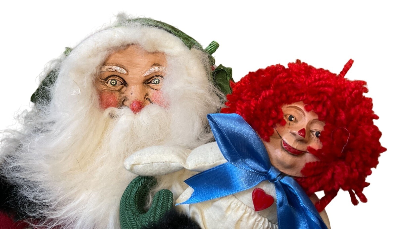 Dee Gann for Raz Imports 29 inch Plush Embellished Detailed VTG Santa ...